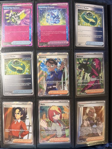 Prismatic Evolutions Partial Master Set – See Photos for Missing Cards ...