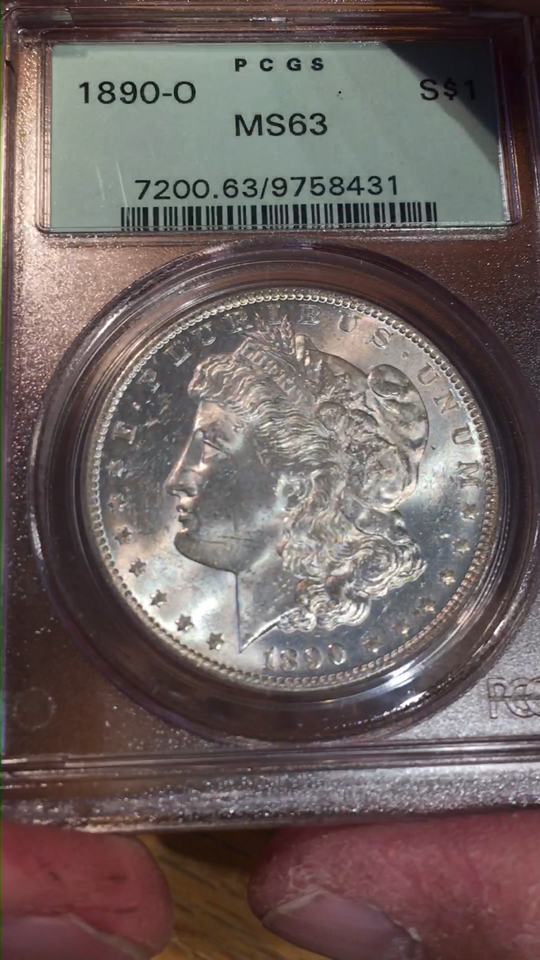 1890-O Morgan Dollar - PCGS MS 63 Very PQ -Exact Coin Shown #8431 | eBay