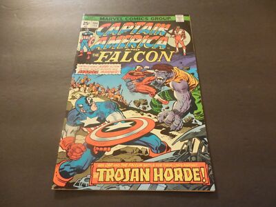 Captain America #194 Feb 1976 Bronze Age Marvel Comics Uncirculated ID ...