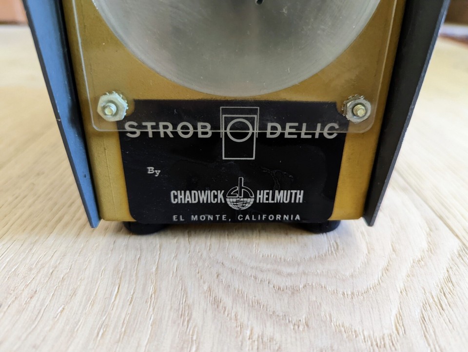 Vintage Chadwick Helmuth Strobodelic Model 129X Strobe Light Flash Unit ...