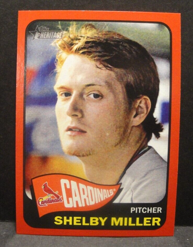 2014 Topps Heritage - Red Border #320 Shelby Miller for sale online | eBay