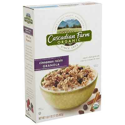 Cascadian Farm Organic FRUITY CRISPY RICE Cereal CASE OF 10 Boxes 11.65 ...