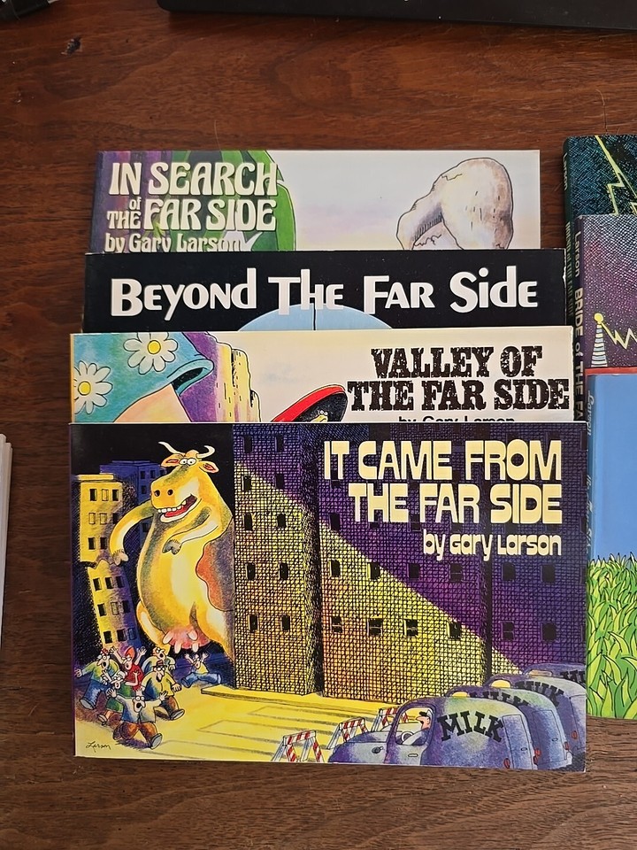 Lot of 7 The Far Side Books by Gary Larson + 2 calendars | eBay