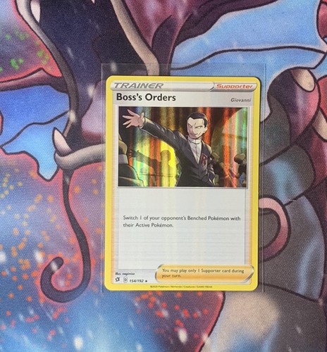 Boss's Orders 154/192 Holo Rare Pokémon Rebel Clash | eBay