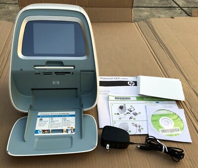 HP Photosmart A826 Digital Photo Inkjet Printer With Free Photo Paper ...