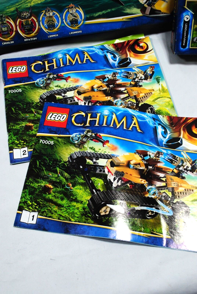 LEGO LEGENDS OF CHIMA Lot 70005 70006 70009 70012 70012 *INCOMPLETE ...