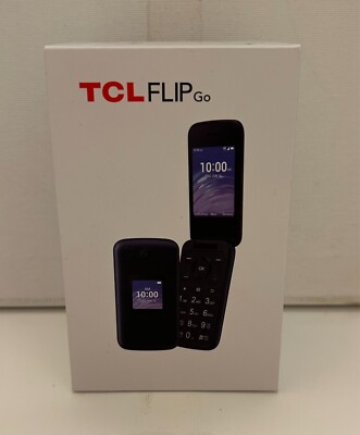 TCL 4058W Go Flip Large Button Keypad T-Mobile Flip Phone | eBay