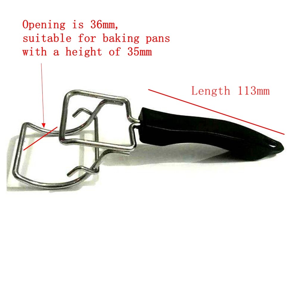 Grill Pan Handle for Oven Cooker Black Grip Oven Holder Extractor Mesh ...