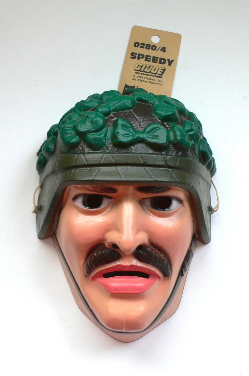 Bearded Gi Joe Halloween Mask