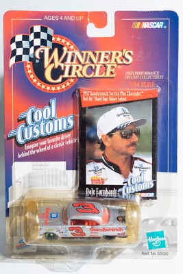 Cool Customs #3 Dale Earnhardt Goodwrench Die Cast 1:64 Race Car 1998 ...