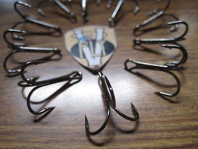 10 V Fly Nordic Salmon Tube Fly Treble Hooks 2 X Strong Pear Eye All ...