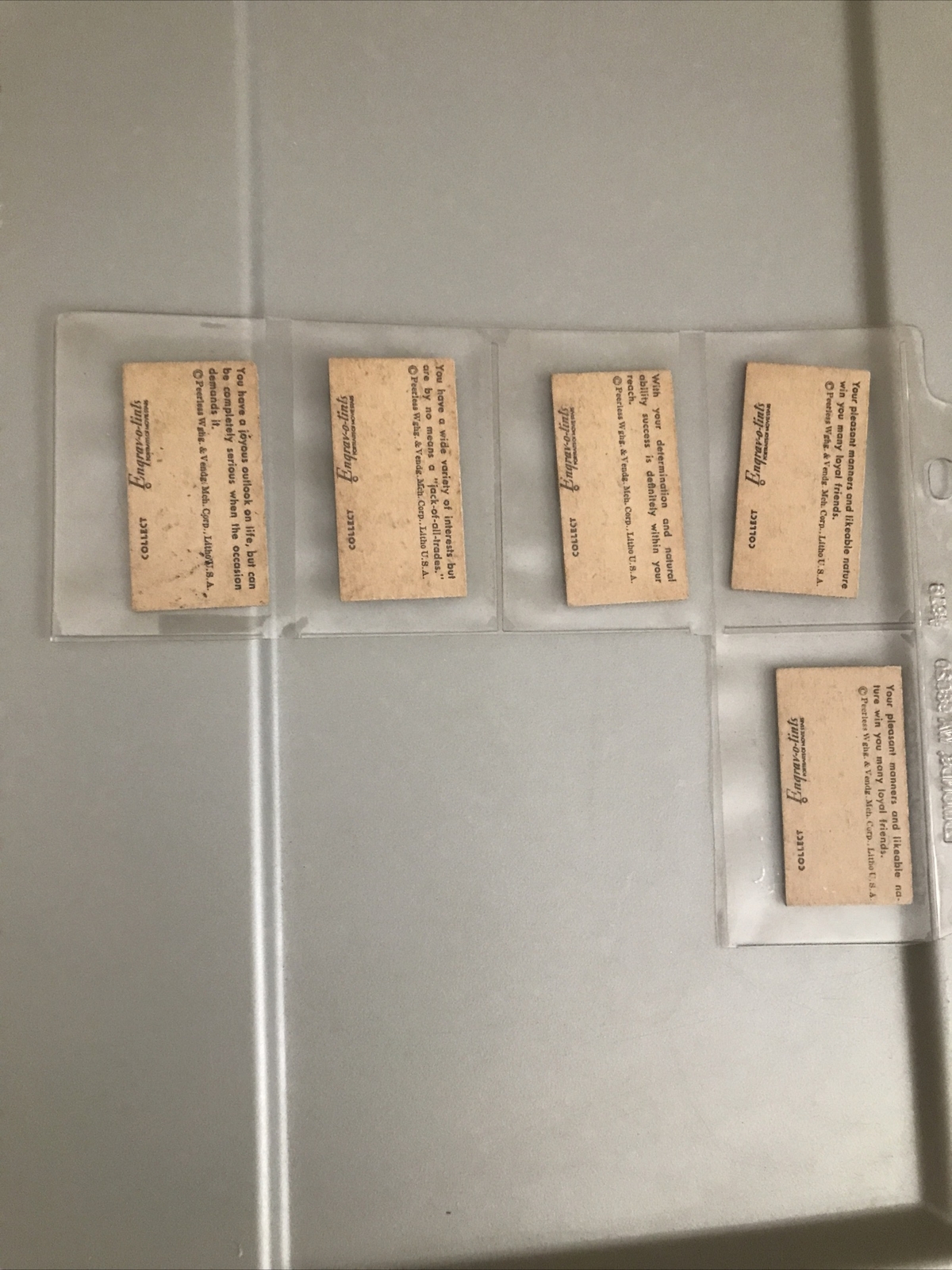 Hollywood Movie Stars Scale Cards Engrav-o-Tints by Peerless~Lot Of 37 ...