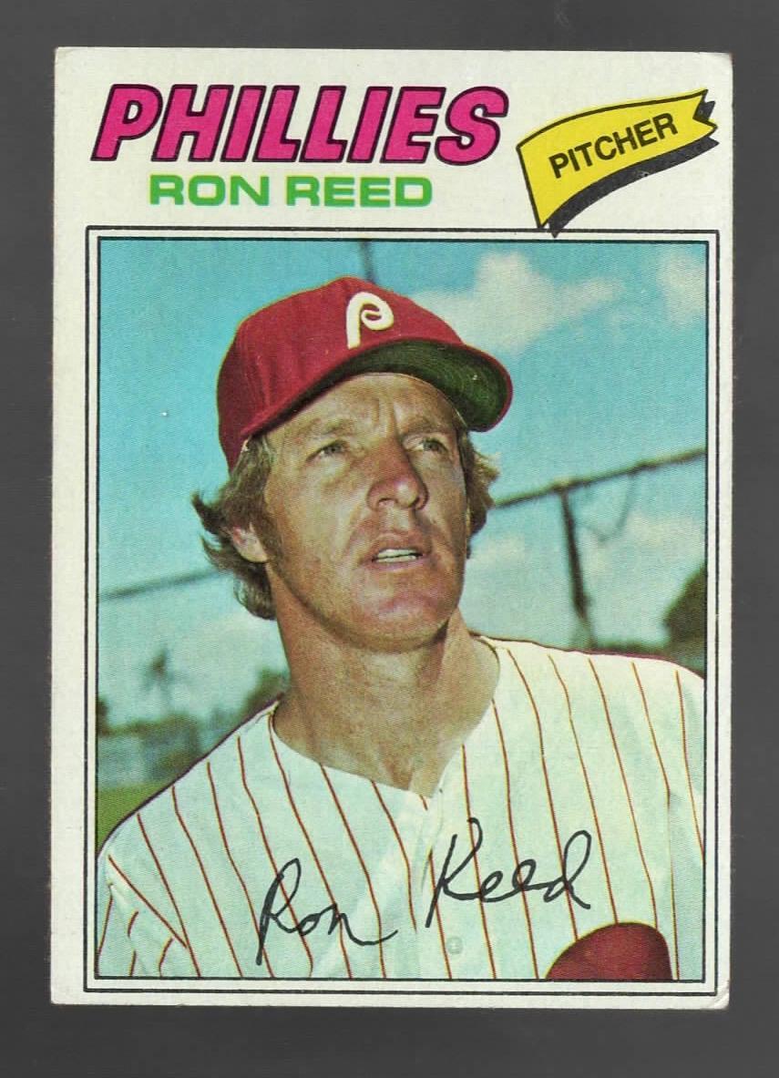 1977 Topps Ron Reed Philadelphia Phillies #243 Excellent | eBay
