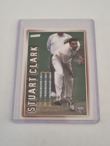 Stuart Clark Australia ACB cricket card Platinum only 500 card sets ...