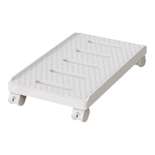Computer Tower Stand Mobile CPU Stand with Rolling Caster Wheels PC ...