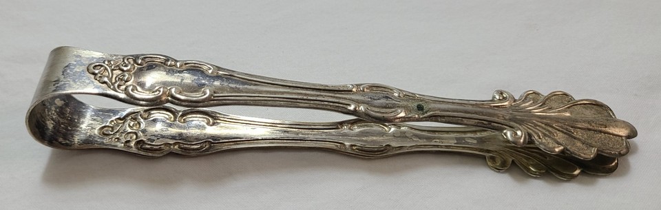 Tongs Silverplate Sugar Hors d'oeuvre Serving Piece Vintage | eBay