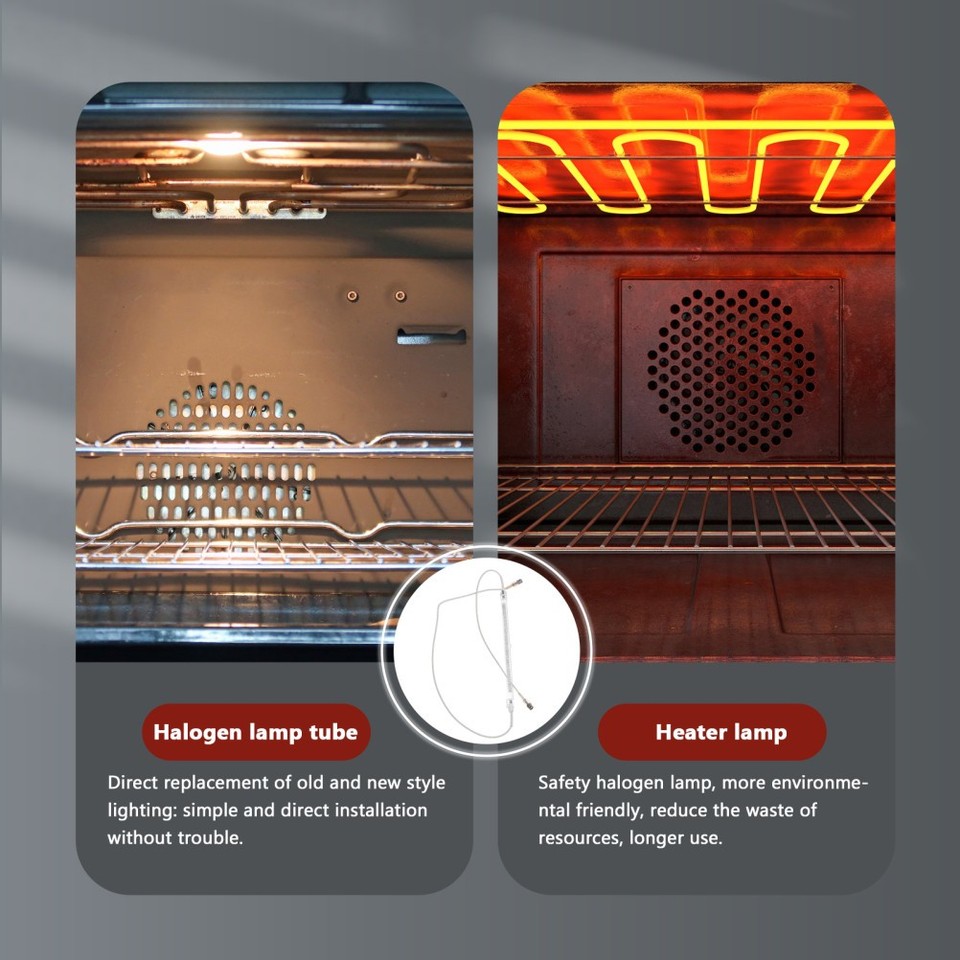 Heating Elements Halogen Heater Tube Replacement Lamp Tube for Oven ...