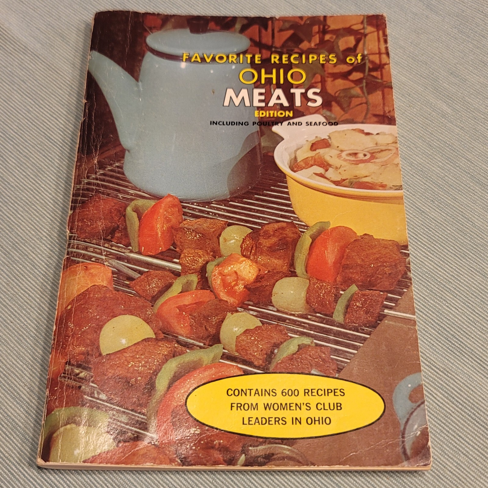 VTG Favorite Recipes of Ohio Meats Edition 600 Recipes Cookbook | eBay