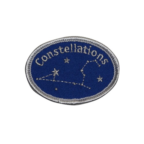 Constellations Embroidered Iron On Patch - Stars Space Fun 49-U | eBay