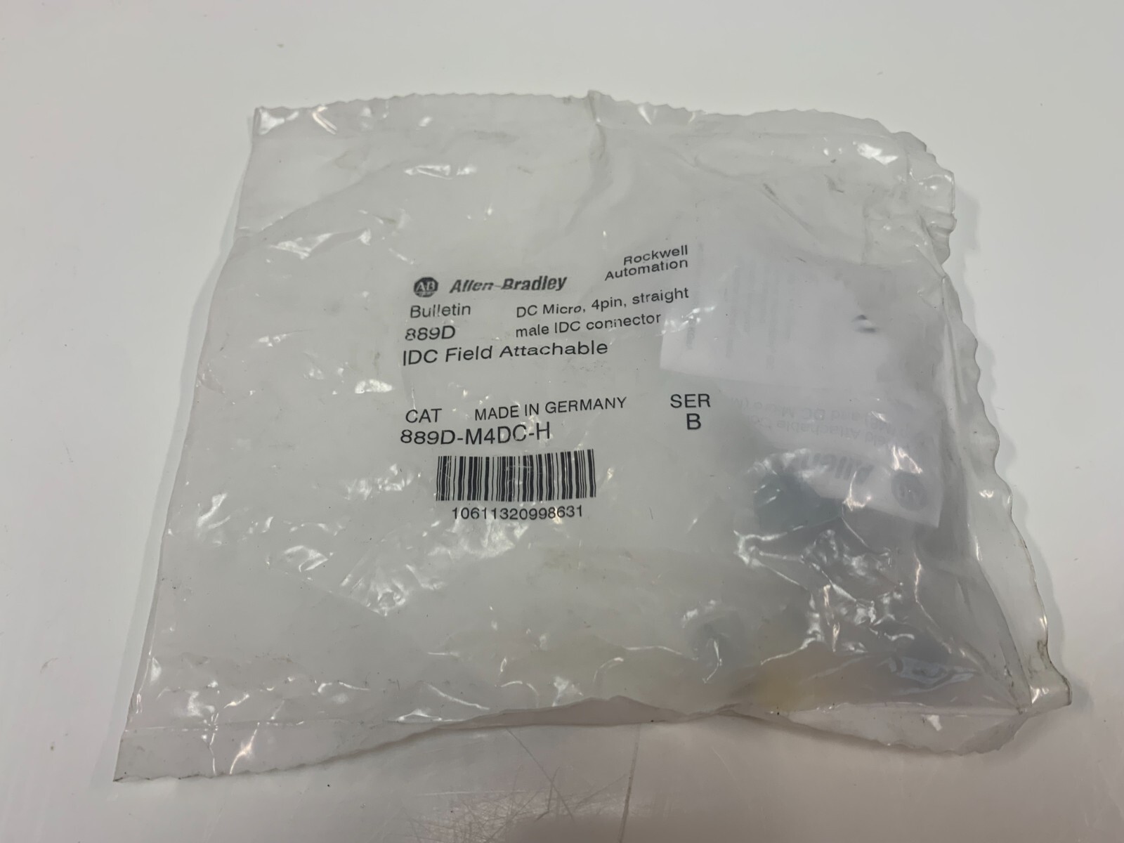 Allen Bradley 889D-M4DC-H - Male IDC Connector - Free Shipping | eBay