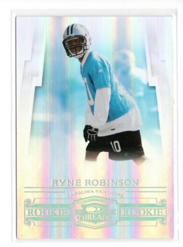 2007 Donruss Threads Rookie Ryne Robinson RC Century Proof Gold SSP /50 ...