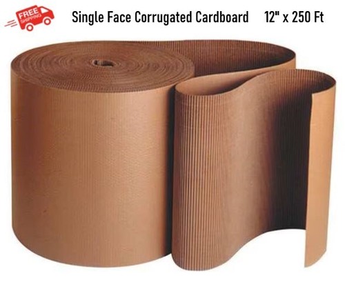 Single Face Corrugated Cardboard 12" x 250 Ft A-Flute Roll for ...