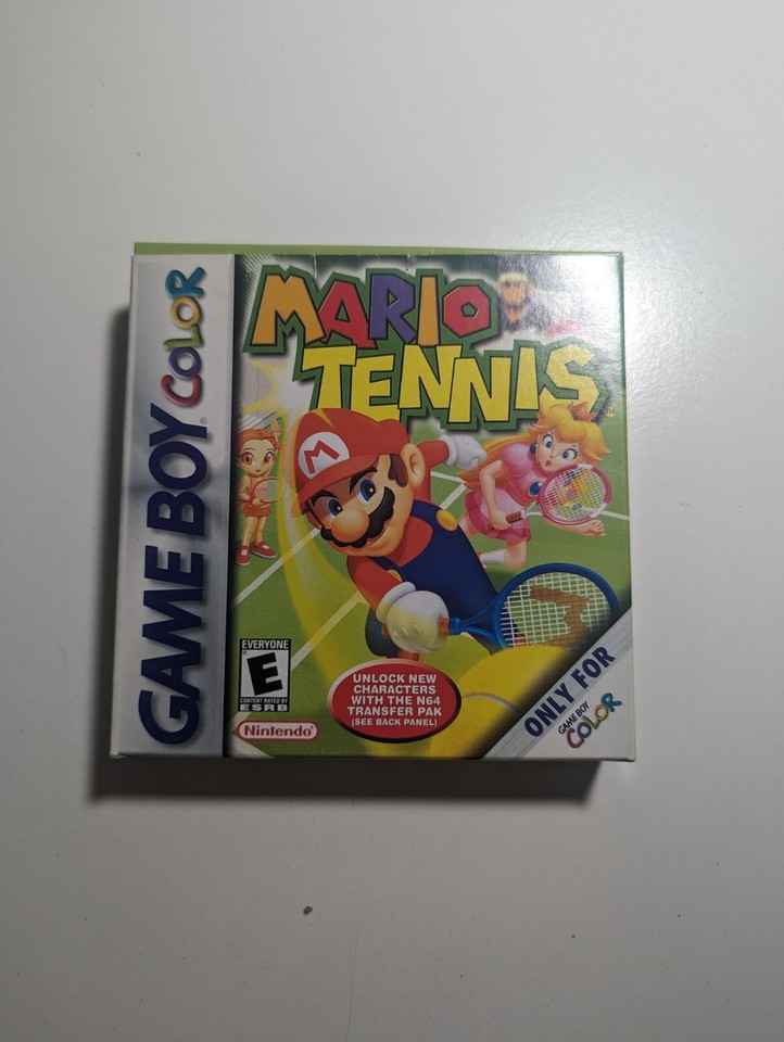 Mario Tennis (Game Boy Color, 2001) Tested Works Complete In Box ...