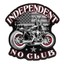 Independent No Club U.S. Flag Biker Patch, Motorcycle Patches | eBay