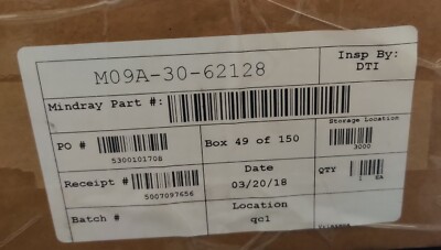 Mindray SmarTemp Probe Covers:2000 pcs/case (100 boxes,20 pcs/box) M09A ...