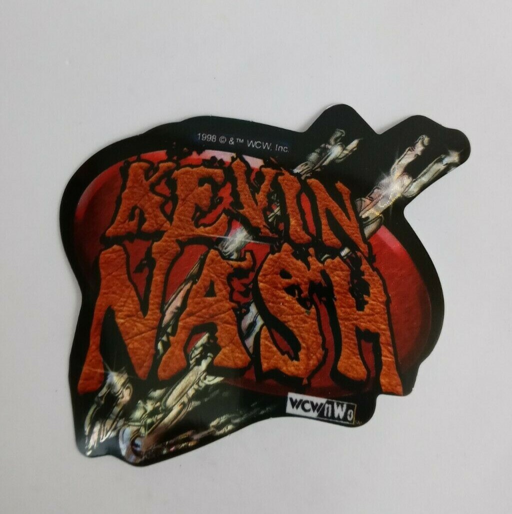 1998 WCW NwO Kevin Nash Wrestling Sticker | eBay