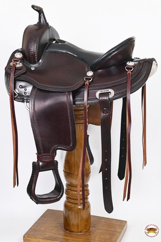 98HS 17 In Hilason Western Draft Horse Trail PleasureAmerican Leather ...