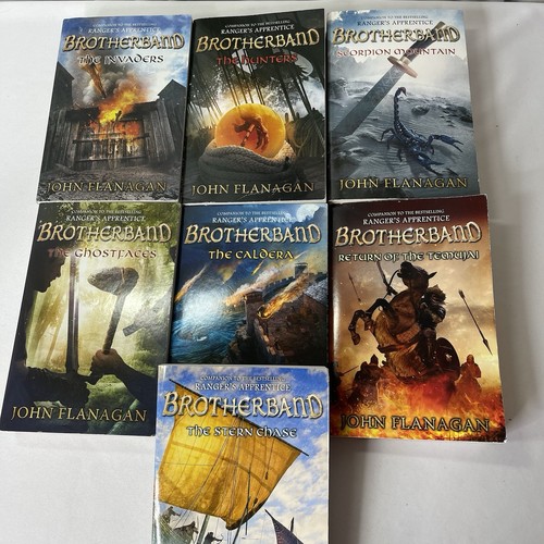 Ranger's Apprentice Brotherband John Flanagan Lot of 7 Paperback Books ...