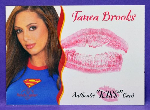 BenchWarmer 2004 Series 2 Tanea Brooks as Supergirl LIPSTICK KISS LIP ...