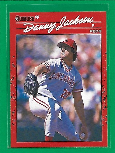 1990 Donruss Baseball Danny Jackson #80 Cincinnati Reds | eBay
