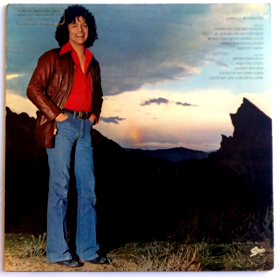 JOHNNY RODRIGUEZ - Rodriguez - Vinyl LP 1979 Epic Epic KE 36014 PROMO ...