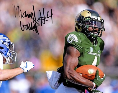 Michael Gallup Colorado State Rams signed autographed 8x10 football ...