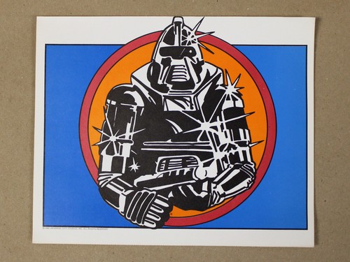 1980 Battlestar Galactica HEAT PRESS TRANSFER - Cylon - 8.5" x 7 ...