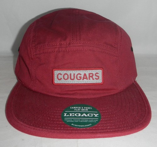 NWT University of Houston UH Cougars Five 5 Panel Baseball Hat Cap by ...