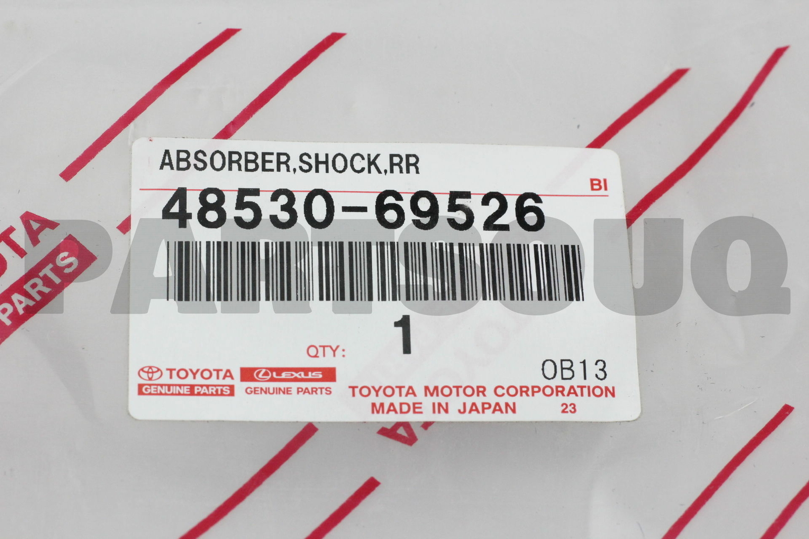4853069526 Genuine Toyota ABSORBER ASSY 48530-69526 | eBay