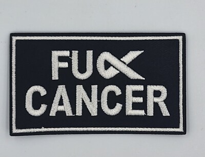 F#ck Cancer Patch Harley Davidson Biker Vest Patches Badge Iron Sew On ...