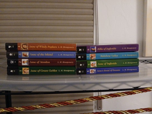 Lot Of Anne Green Gables Novels Complete Set 1-8 By L.M. Montgomery ...