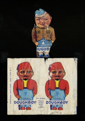 1938-42 R43 AMERICAN MINT CORPORATION CANDY DOUGHBOYS SCOTLAND DOUBLE ...