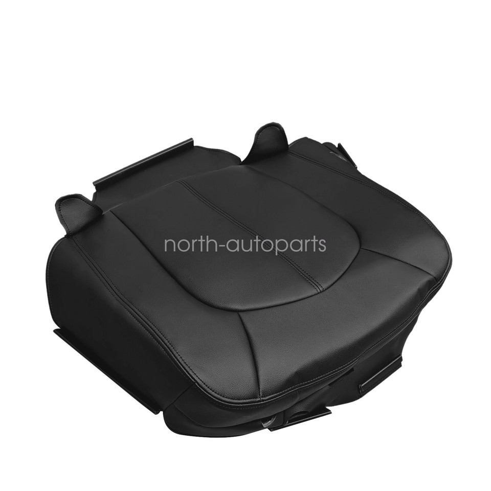 Driver Bottom Top Lean Back Leather Seat Cover Black For 08-13 Cadillac ...