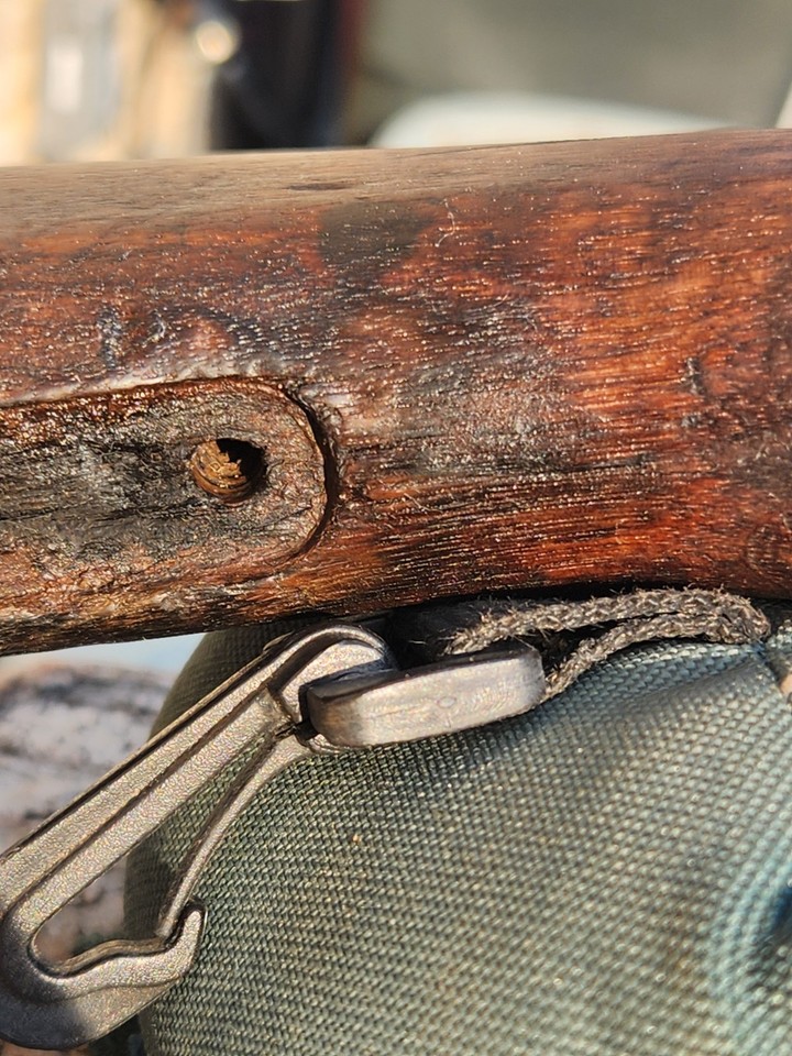 Chinese Type 24 Chiang Kai Shek Mauser Stock 中正 Cartouche Damaged Nose ...