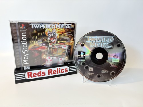 Twisted Metal - PlayStation 1 PS1 - Black Label Rare Jewel Case Variant ...