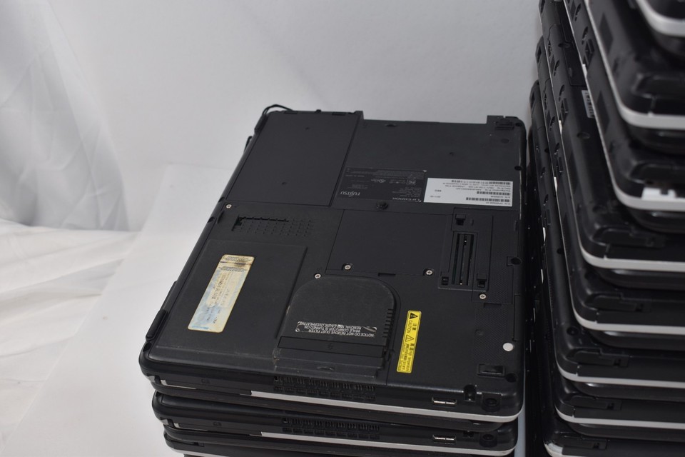 Lot Of 18 Fujitsu Lifebook T730 12" Laptop Intel Core i3 370M 2.4GHz ...