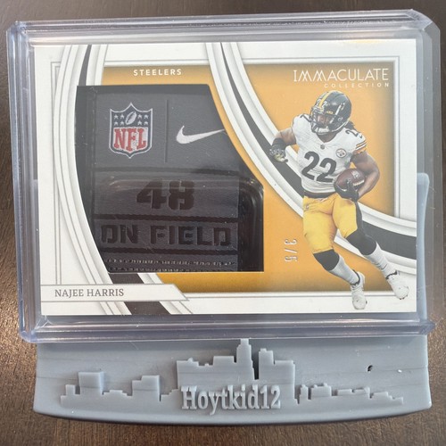 Najee Harris 2021 Immaculate Patch Card /5 laundry tag | eBay