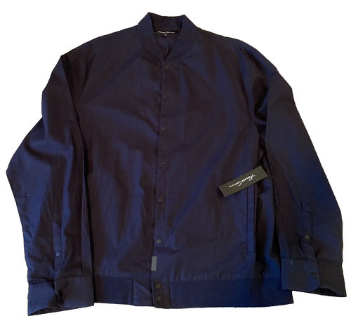 Men's KENNETH COLE Navy / Deep Blue Lightweight Jacket XL XLarge NEW ...