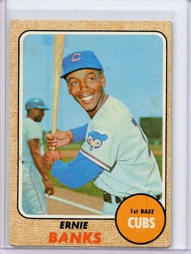 1968 Topps Ernie Banks Chicago Cubs #355 💥💥🎆 VG | eBay