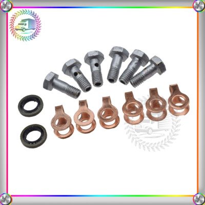 3905307 Fuel Return Line Banjo Bolt Seal For Dodge Cummins 12v 4bt 6bt ...